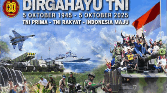 Tema dan Logo HUT ke-80 TNI Tahun 2025 - Tabloid Elemen
